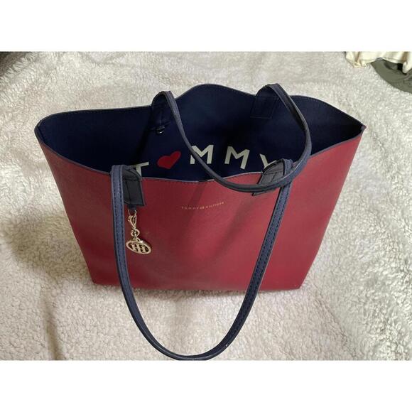 Tommy Hilfiger | Bags | Tommy Hilfiger Womens Reversible Rare Tote Bag ...
